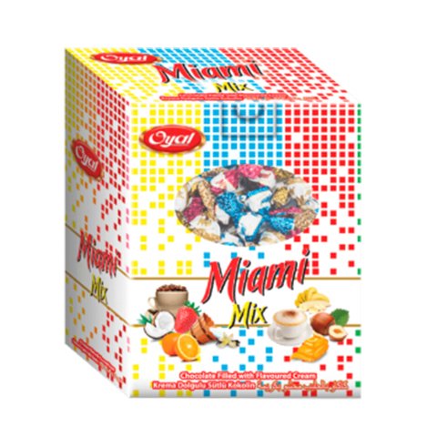 CHOCOLATE MIAMI MIX X200 UND - Candy Jobs - Distribuidor de Dulces